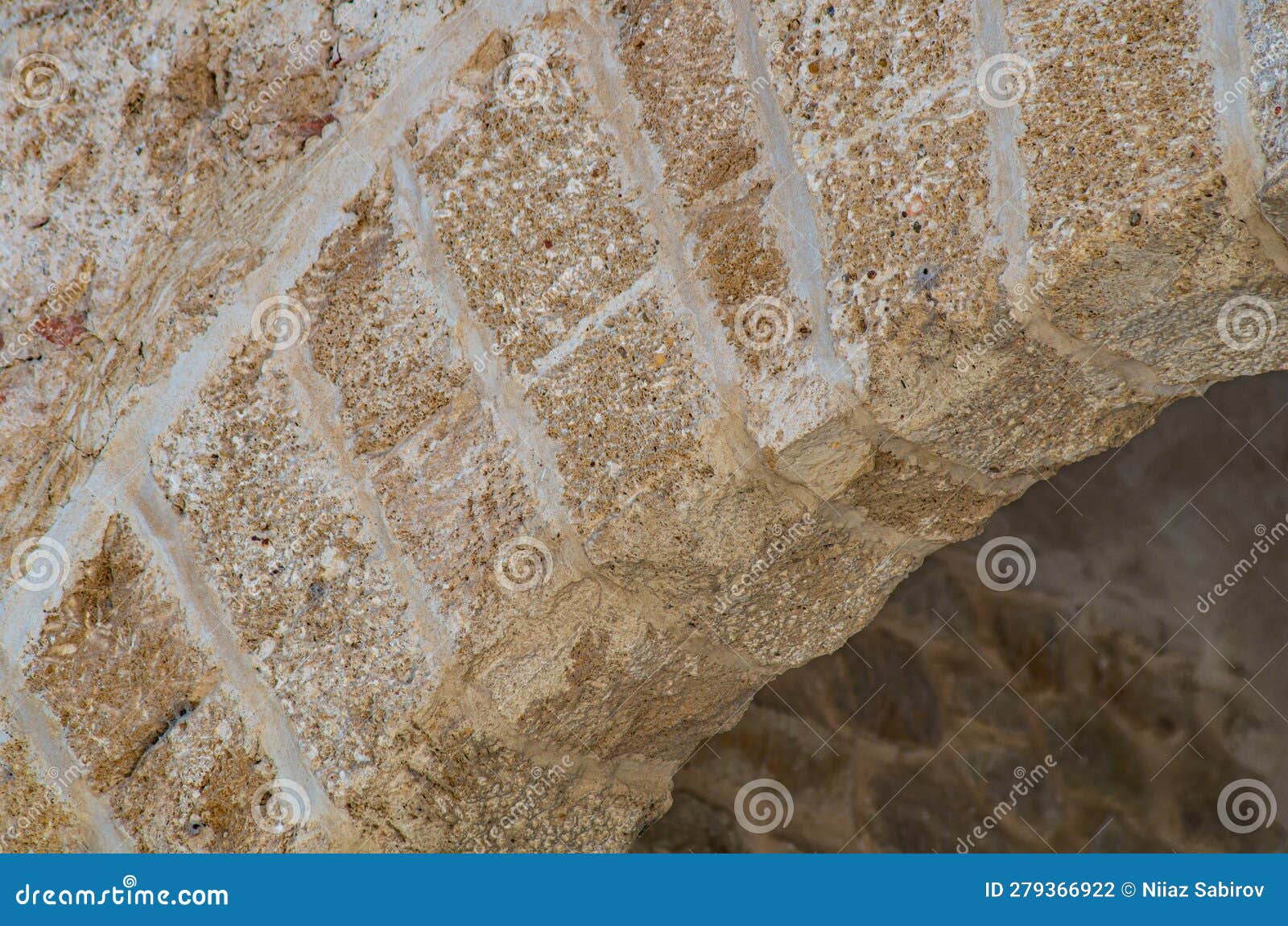 The Ancient Red Brown Brick Arch Stock Photo - Image of independent ...