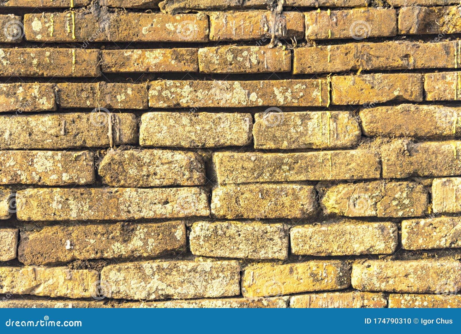 Ancient brick masonry stock photo. Image of brickwork - 174790310