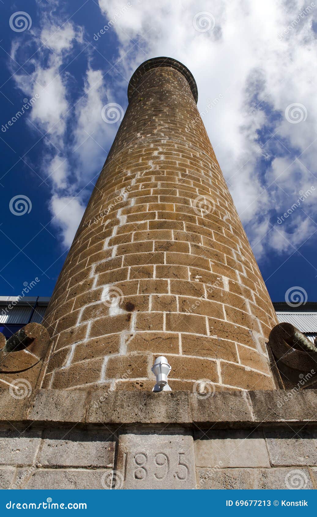 Ancient Brick Pipe (1895) in the Old Sugar Cane Factory. Mauritius ...