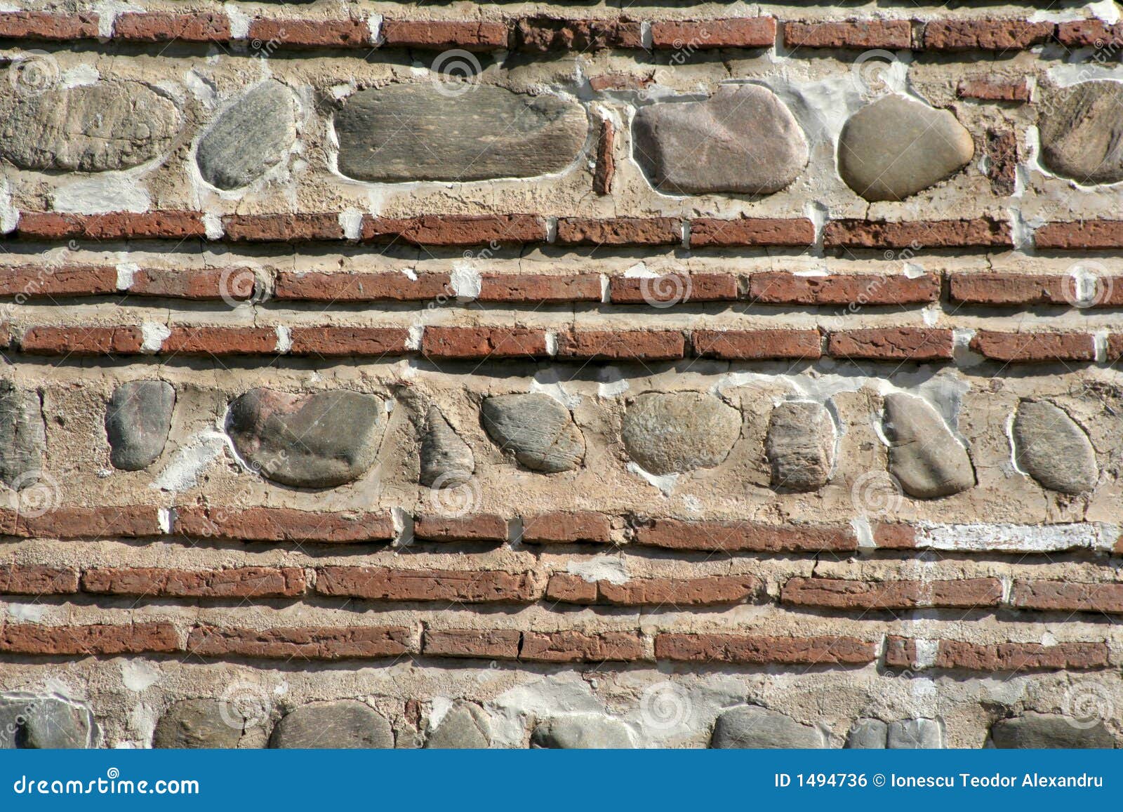 Ancient brick wall stock photo. Image of backgrounds, firewall - 1494736
