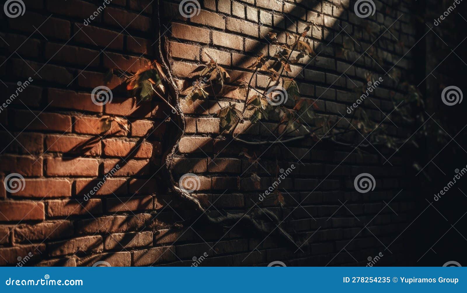 Ancient Brick Wall Pattern, Spooky and Grunge Generated by AI Stock ...