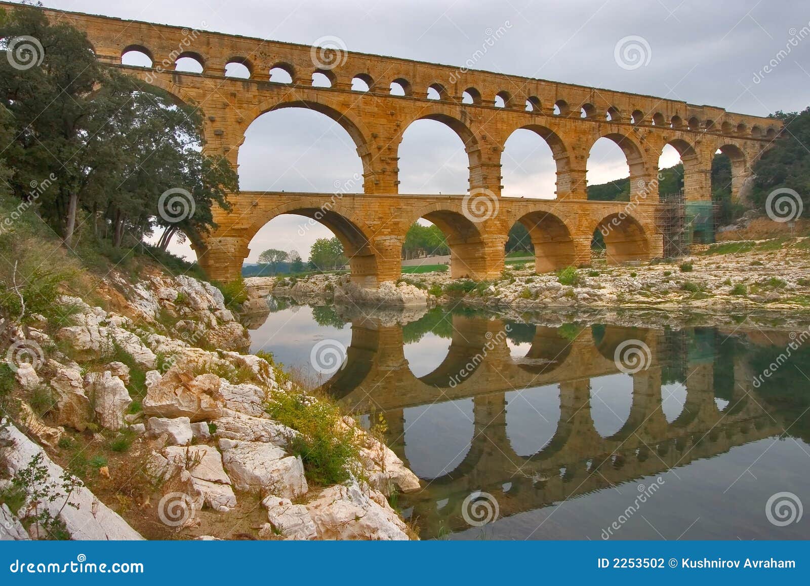 The ancient bridge stock photo. Image of culture, reflection - 2253502