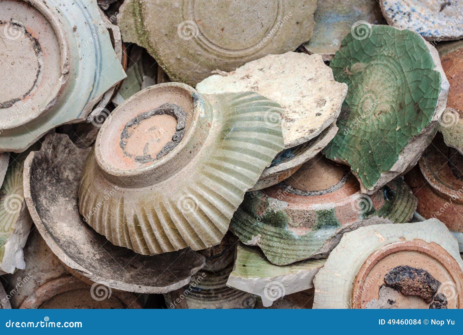 Broken Ceramic Floor Tiles Royalty-Free Stock Image | CartoonDealer.com ...