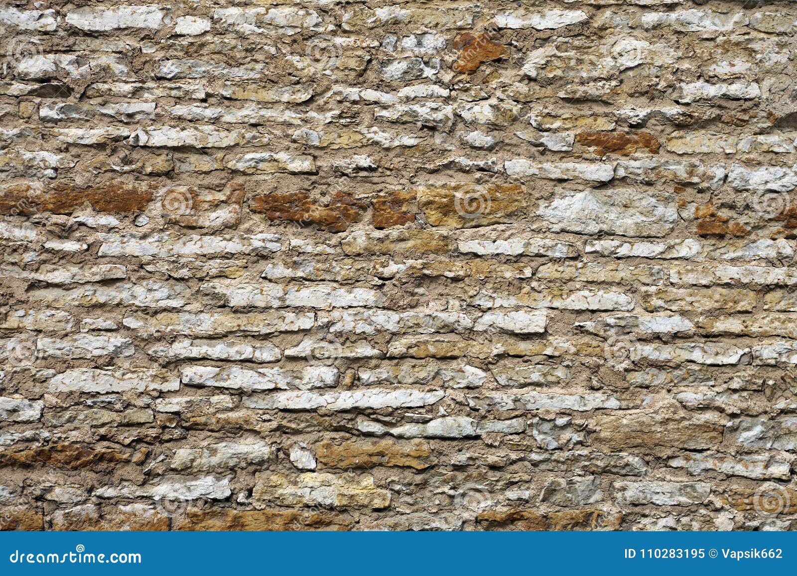 Aged limestone wall. stock image. Image of architecture - 110283195