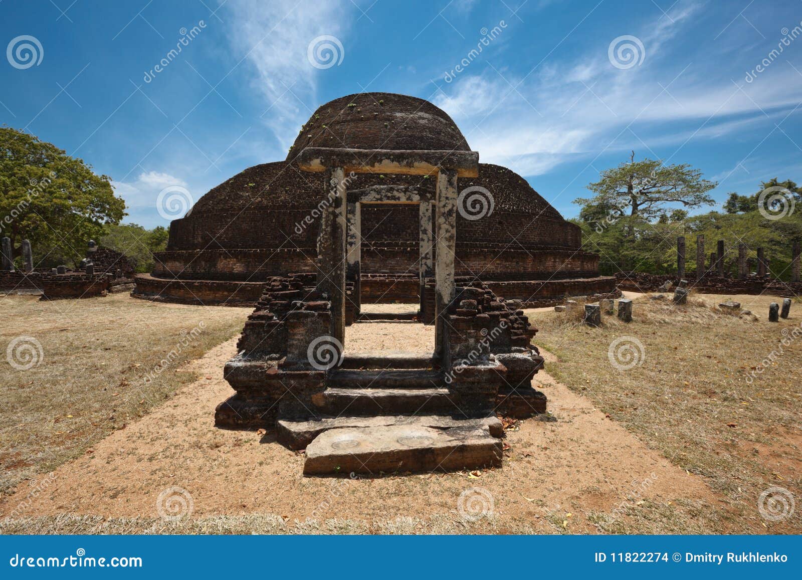 Pabula Vihara Parakramabahu Vihara In The Ancient City Polonnaruwa, Sri ...