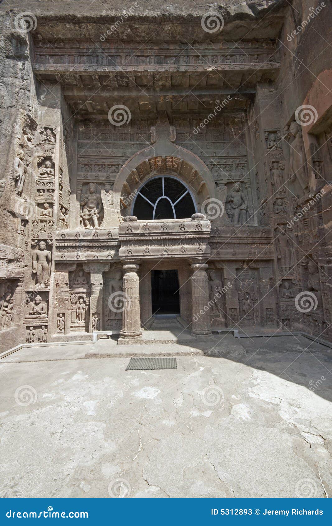 Ancient Buddhist Rock Temple Stock Image - Image of buddhism, holy: 5312893