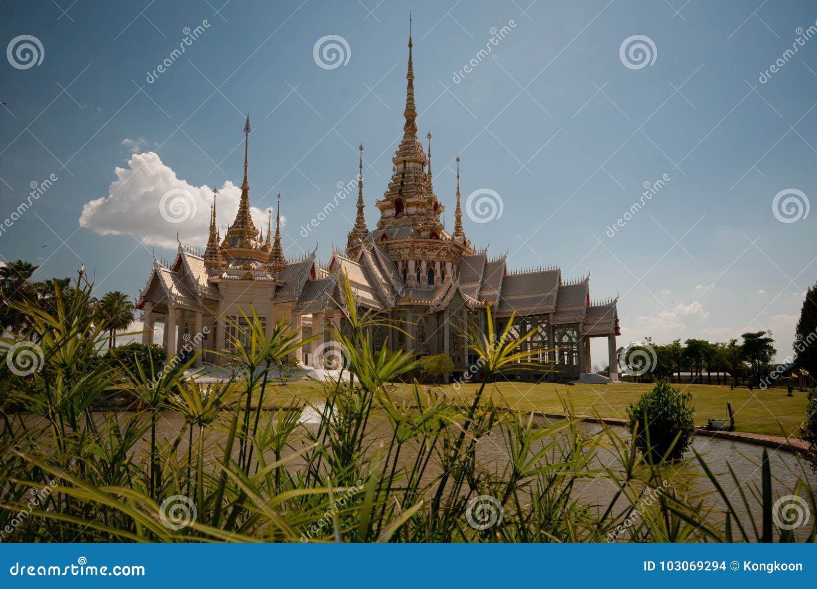 Ancient Buddhist Temple stock photo. Image of religion - 103069294