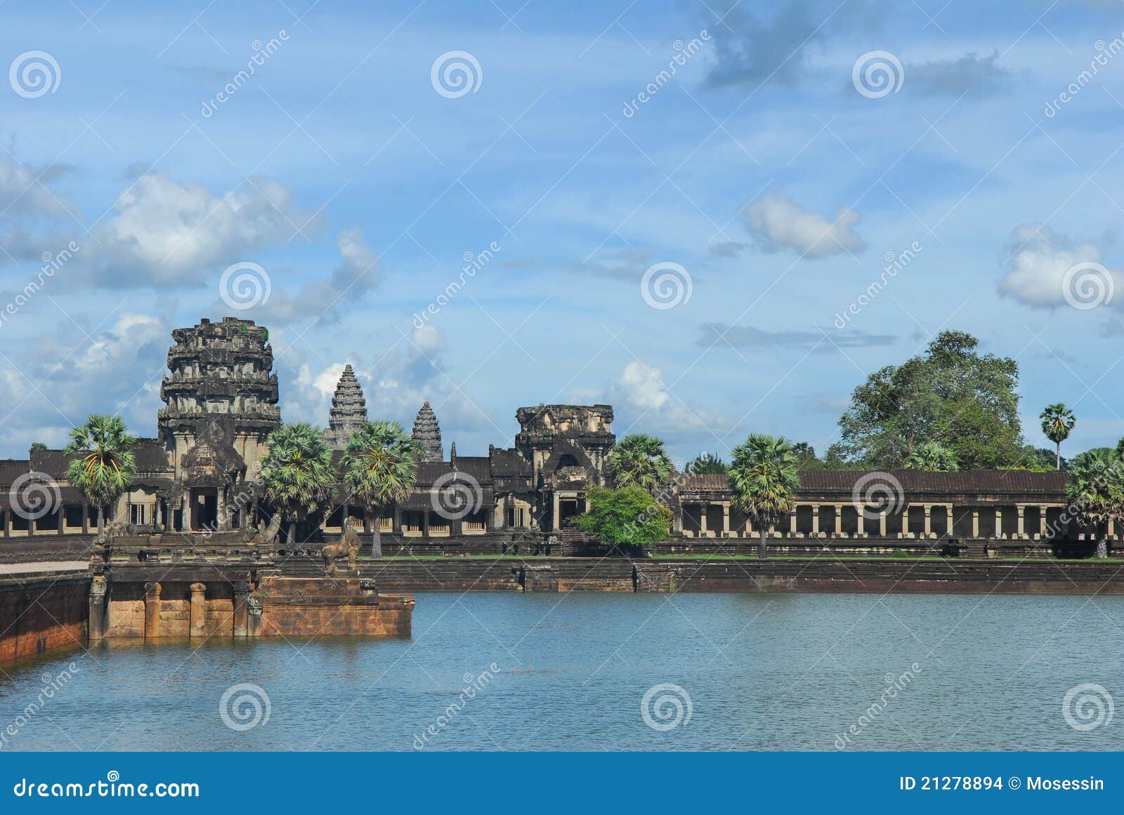 Ancient Building at Angkor stock photo. Image of history - 21278894