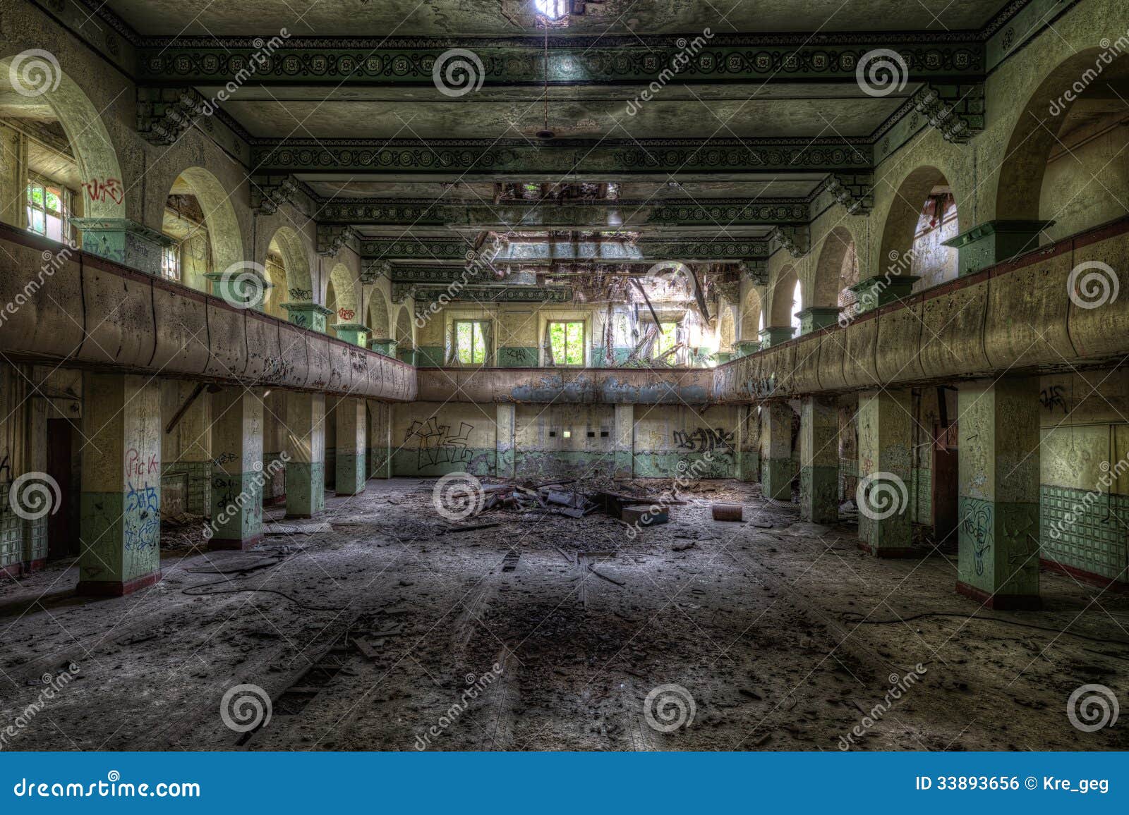 Ancient building stock photo. Image of monument, inside - 33893656