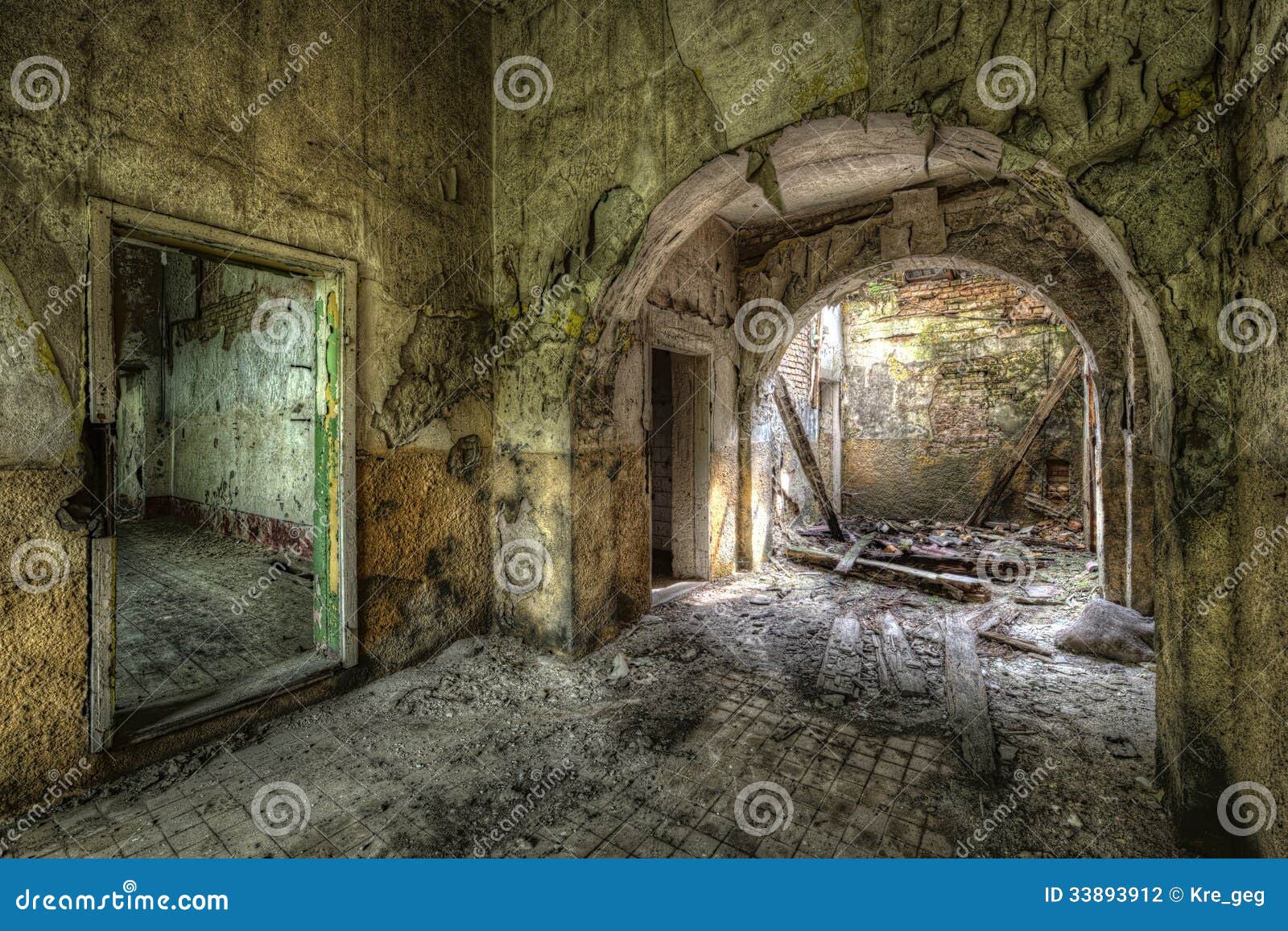 Ancient building stock photo. Image of aged, floor, broken - 33893912
