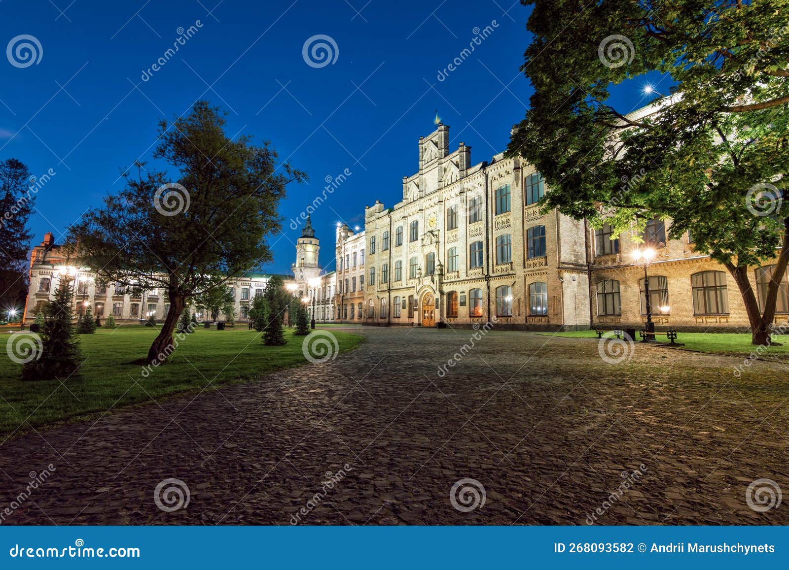 Ancient Building of Igor Sikorsky Polytechnic University in Kyiv. KPI ...