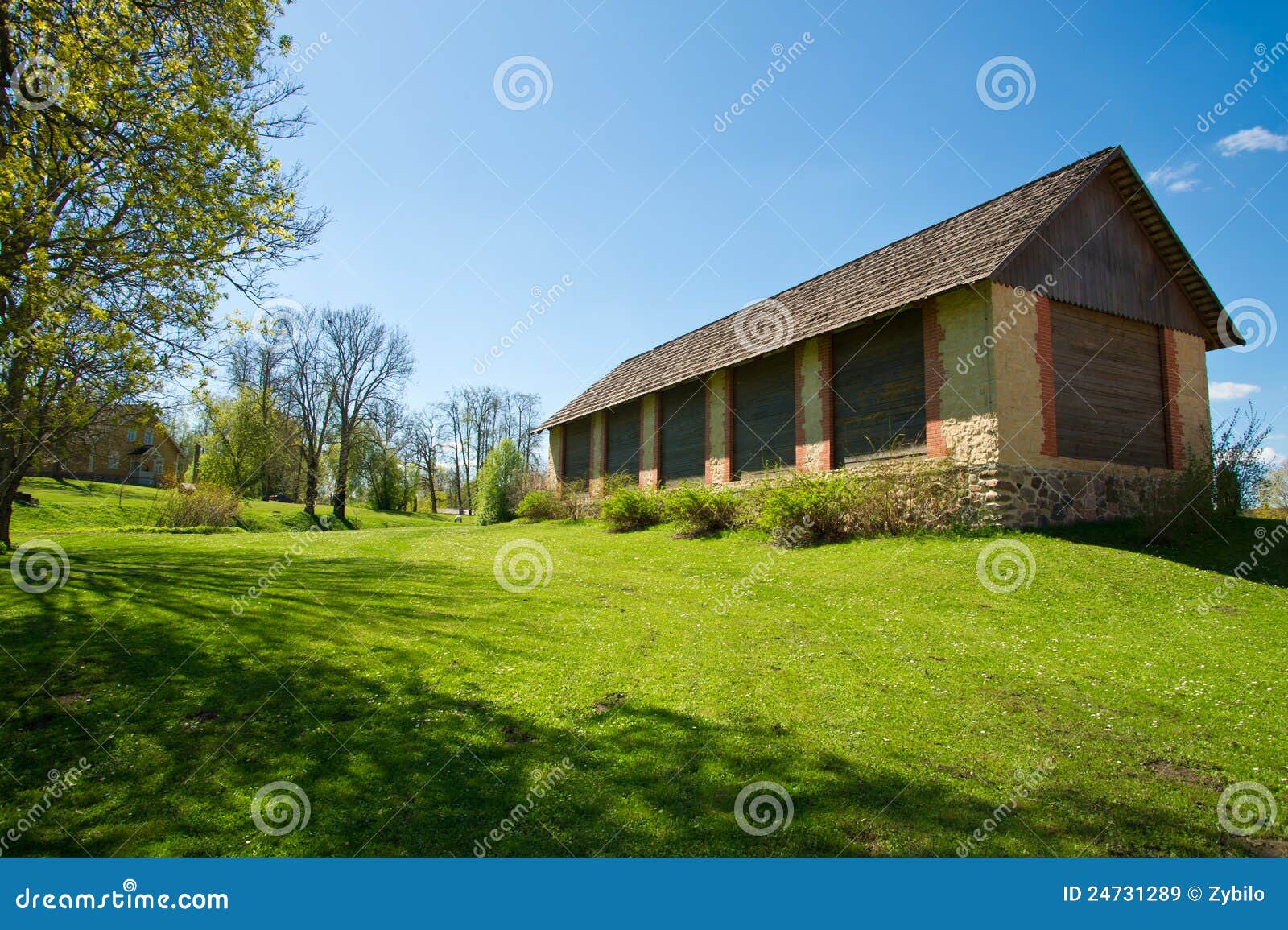 Ancient Building of a Stable Stock Image - Image of rural, barn: 24731289