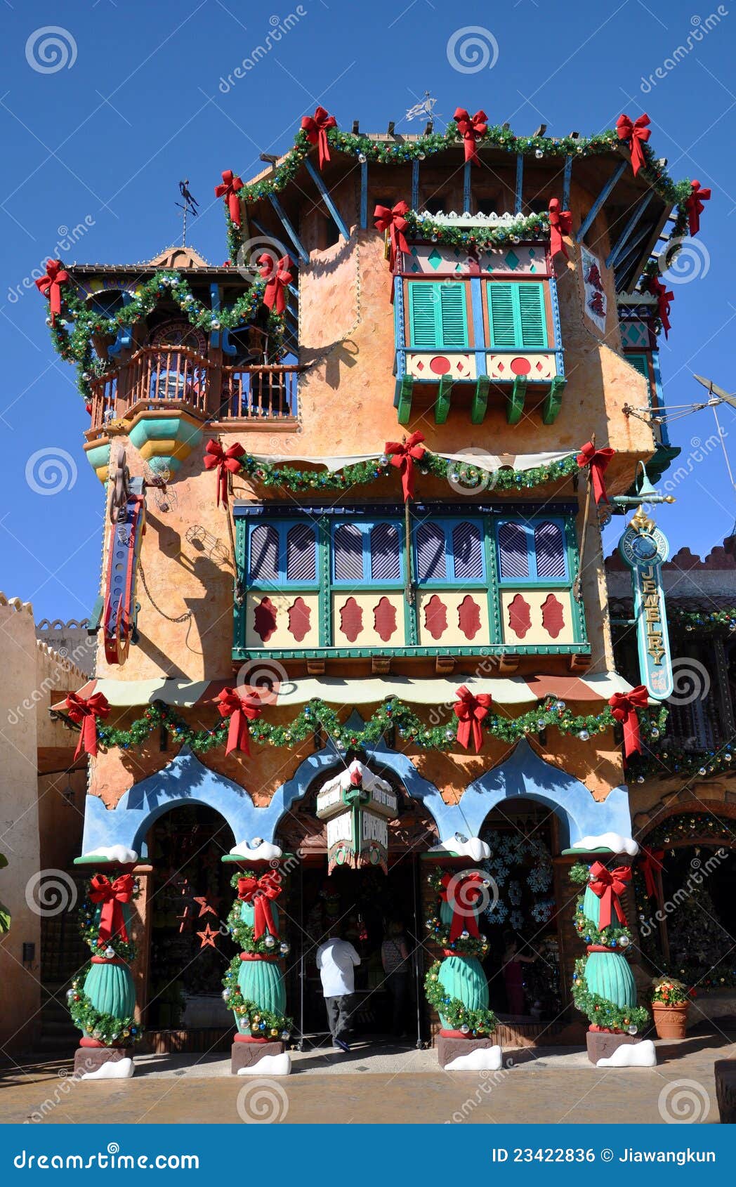 Ancient Building in Universal Orlando Editorial Photo - Image of ...