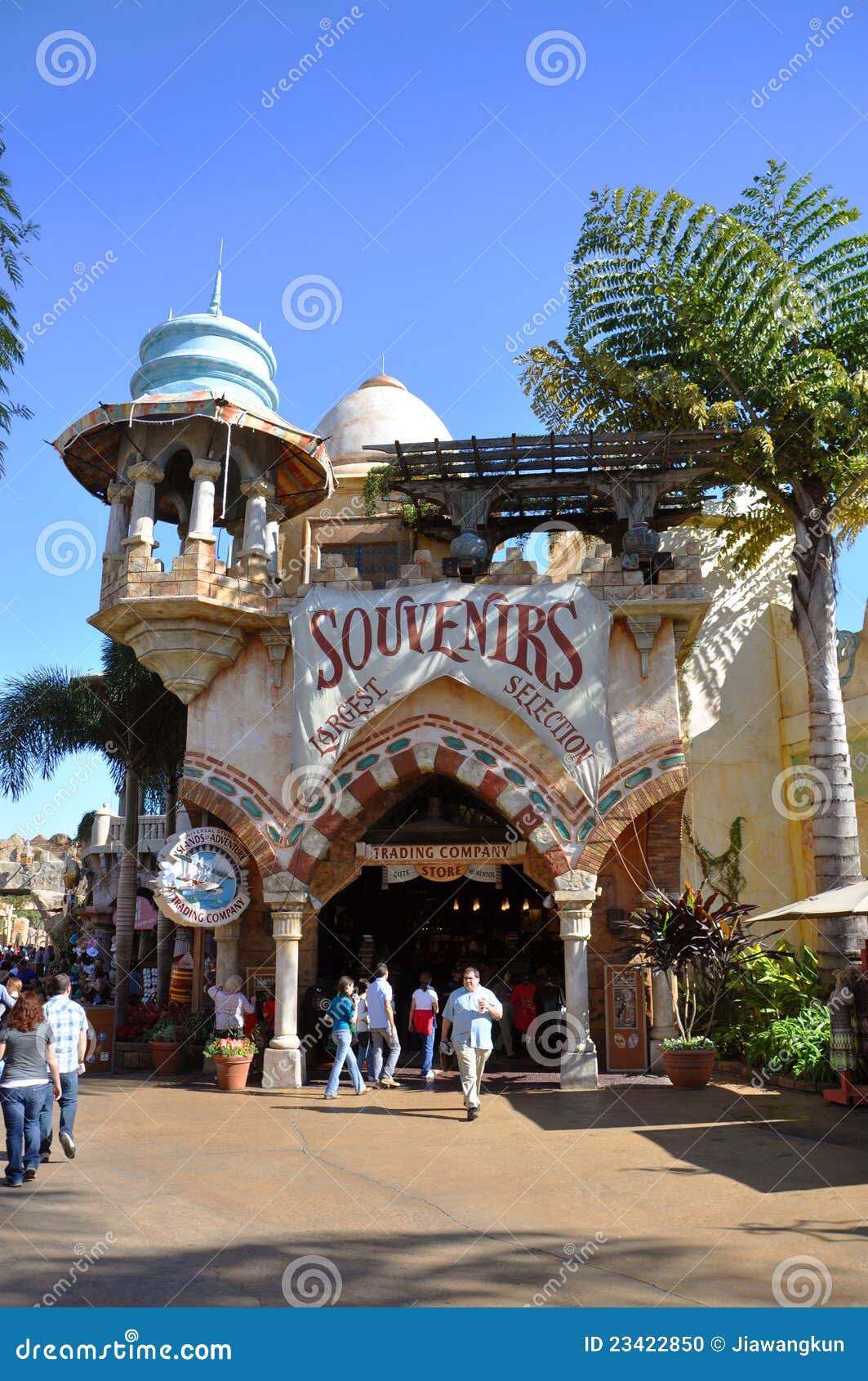 Ancient Building in Universal Orlando Editorial Image - Image of ...