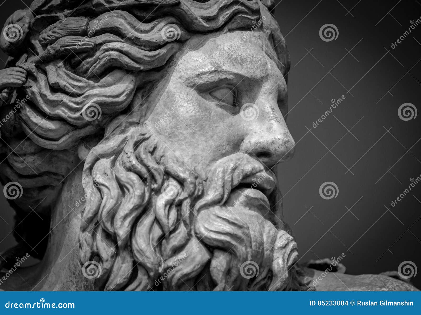 Zeus Statue Head