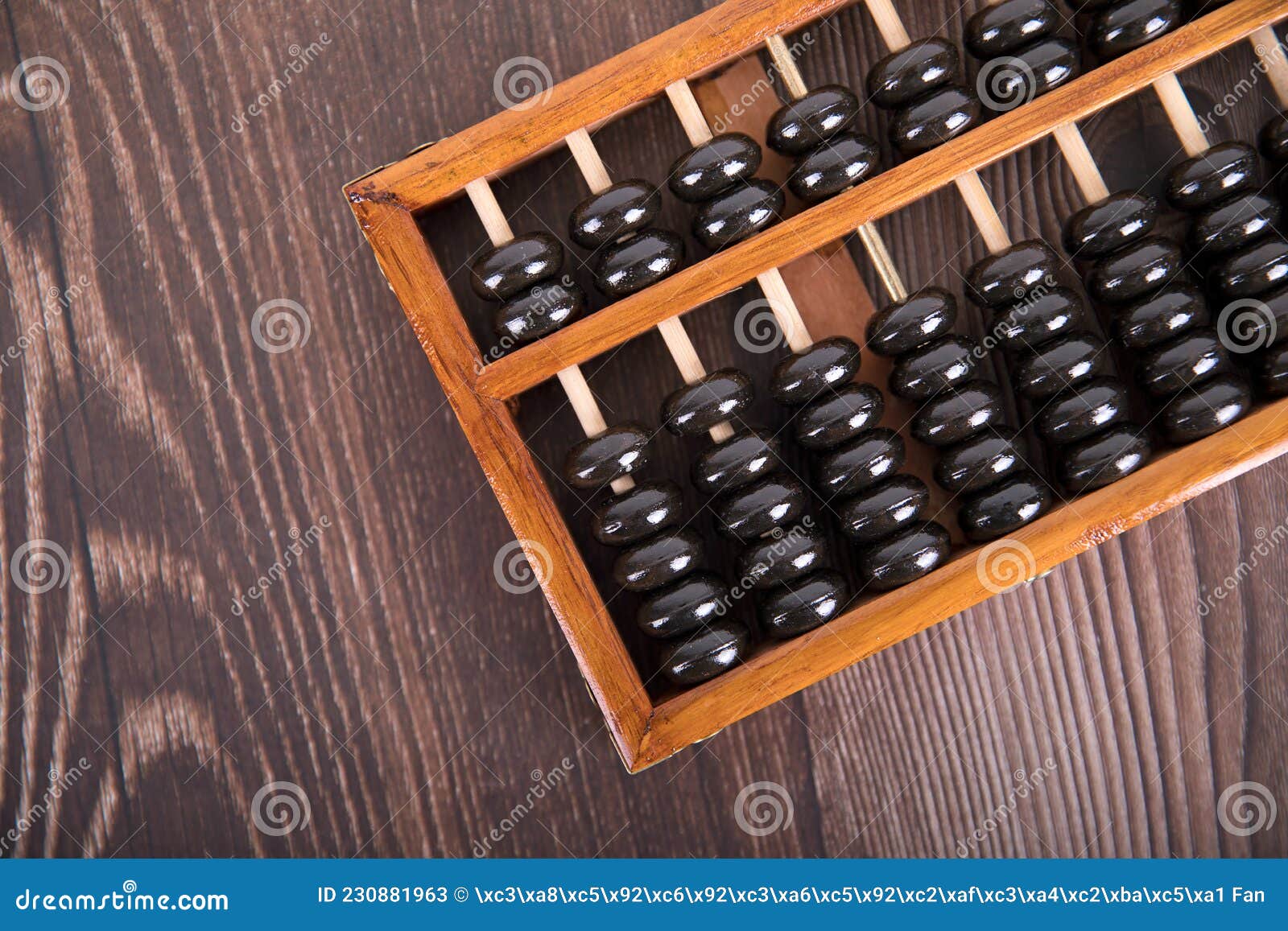 The Ancient Calculation Tool of China Stock Image - Image of abacus ...