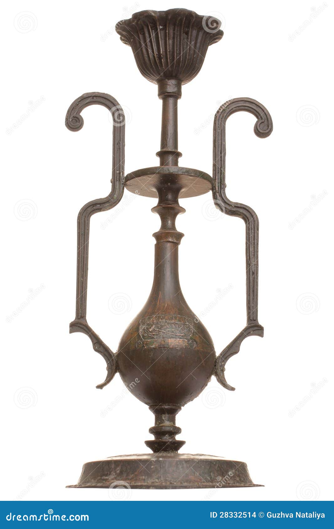 Ancient candlestick stock photo. Image of ancient, interior - 28332514