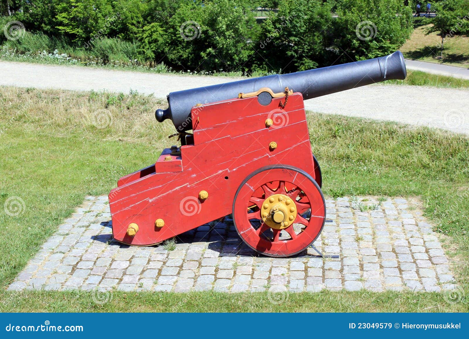 Ancient Cannon stock image. Image of defence, battle - 23049579