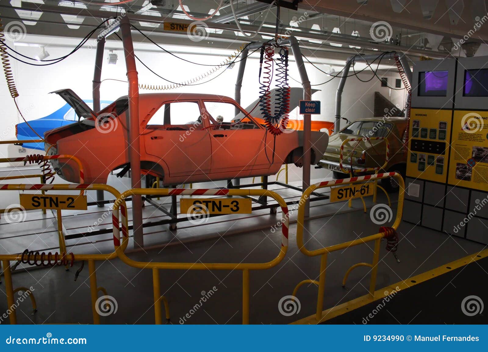Ancient car factory stock photo. Image of machine, operate - 9234990