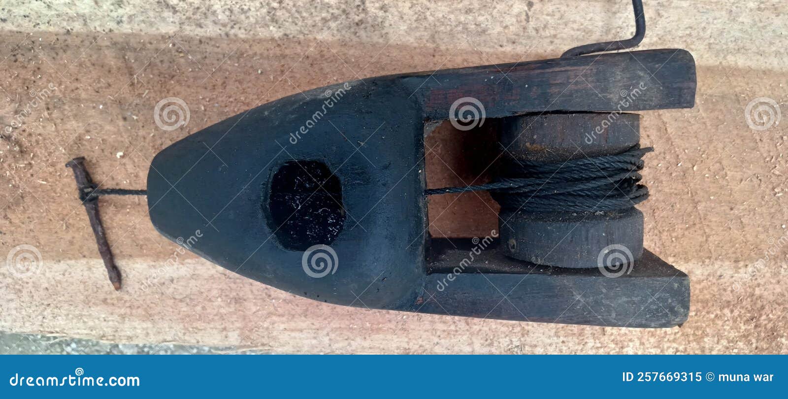 An Ancient Carpentry Tool Used To Mark the Wood To Be Cut Stock Image ...