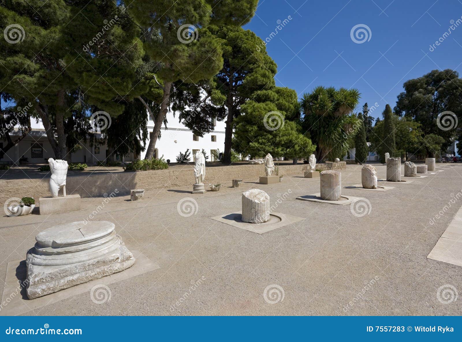 Ancient Carthage - Byrsa Hill Stock Image - Image of outdoors, stone ...