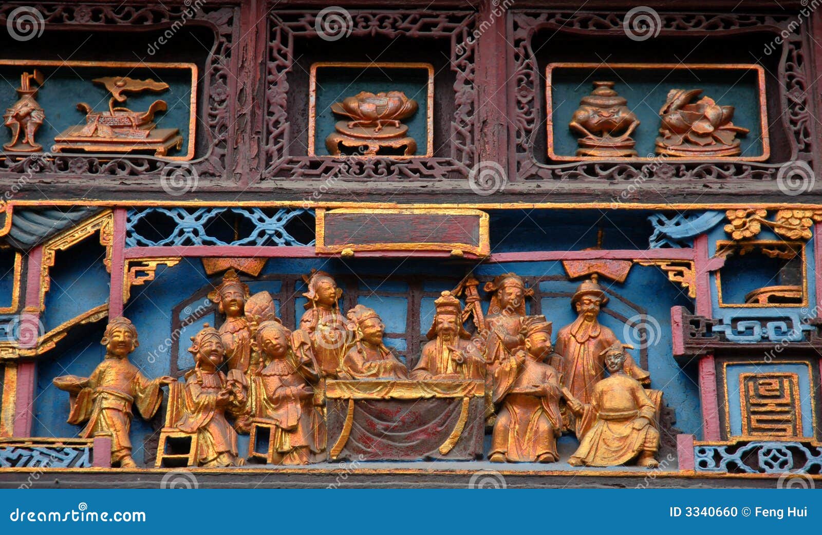 Ancient carving stock photo. Image of background, historical - 3340660