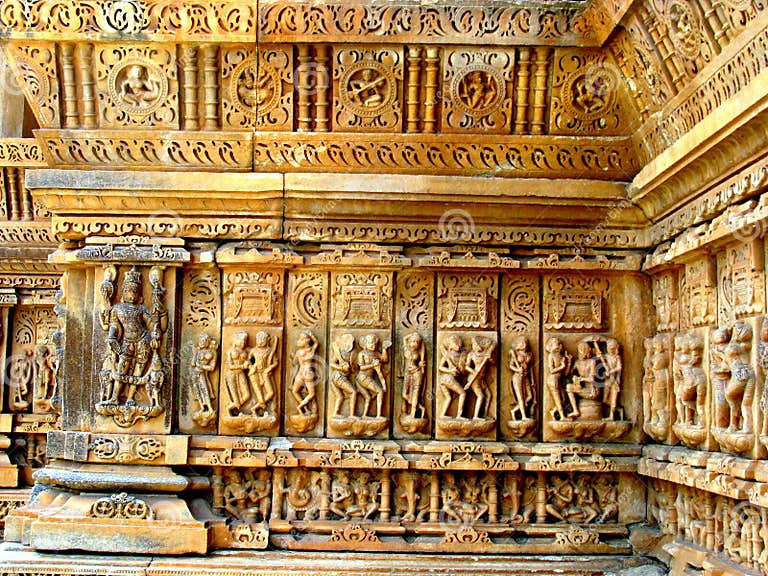 Ancient Carvings stock image. Image of craftsmanship - 12840219