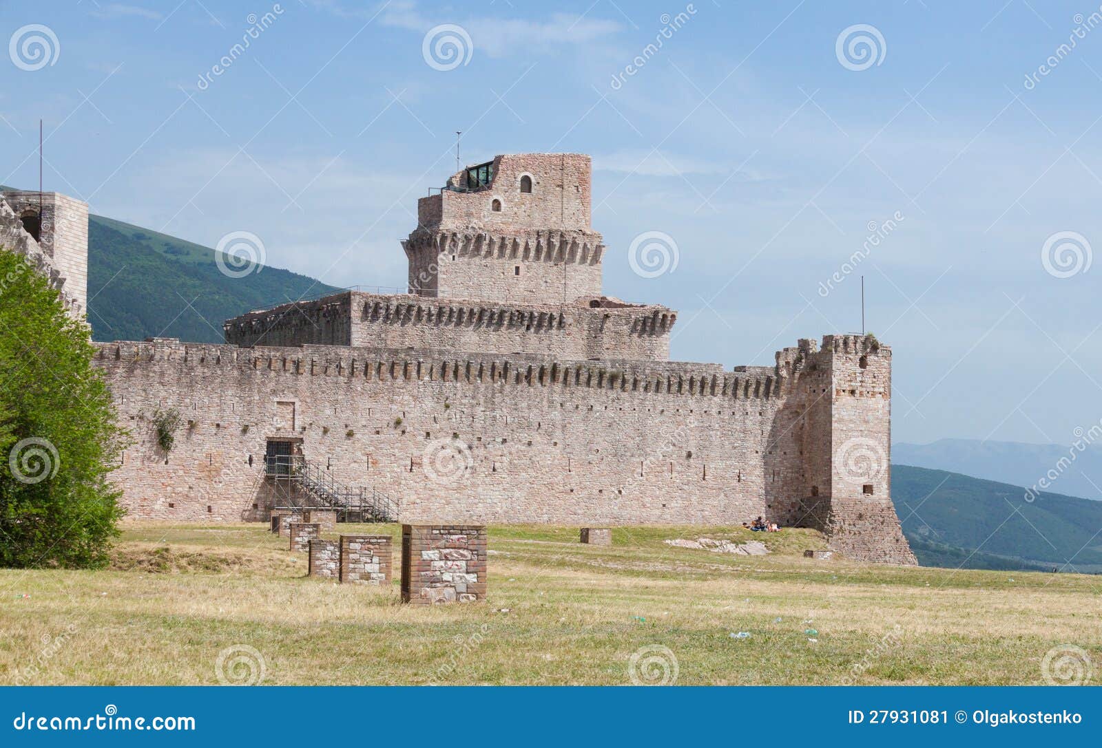 Ancient castle stock image. Image of roofs, idyllic, castle - 27931081