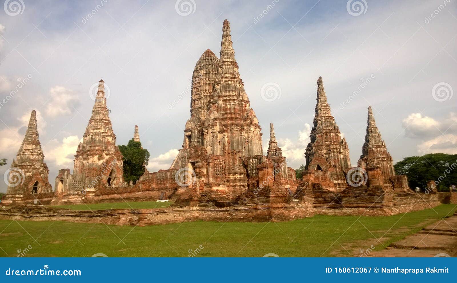 The ancient castle stock image. Image of thailand, ancient - 160612067
