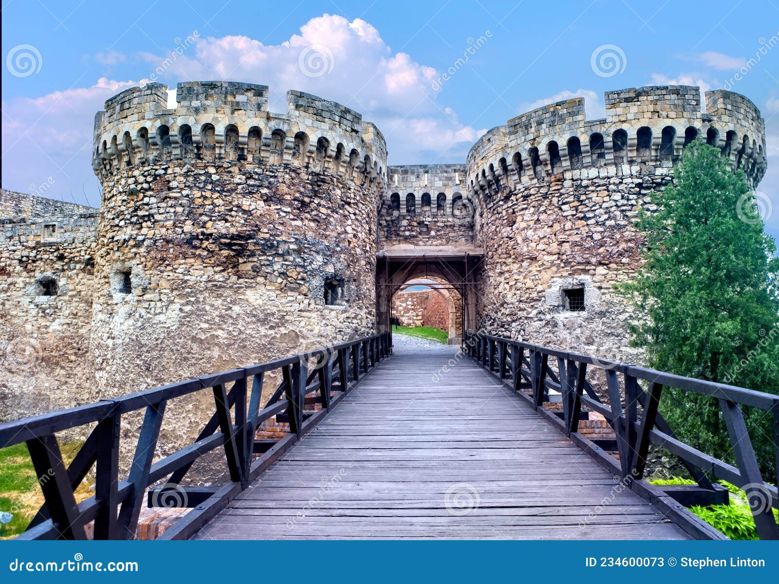 Belgrade Castle stock image. Image of belgrade, historic - 234600073