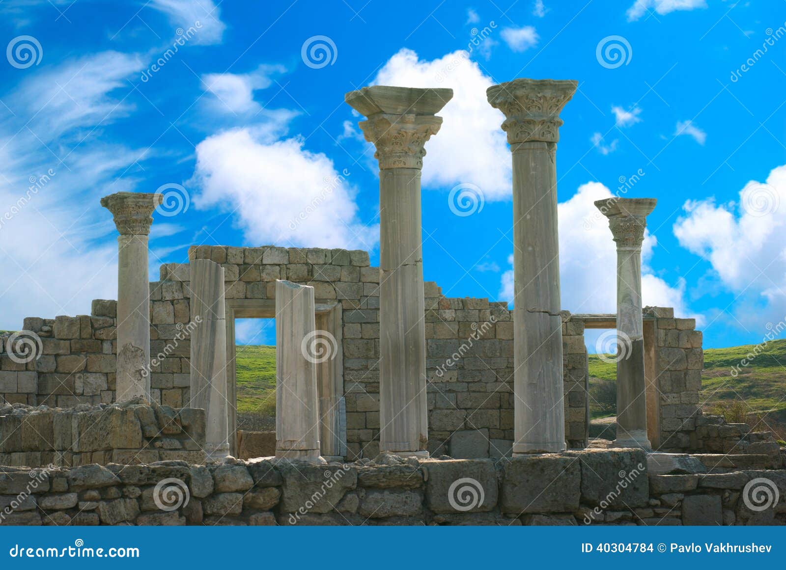 Fantasy Ancient Columns Heaven Stock Photos - Free & Royalty-Free Stock ...