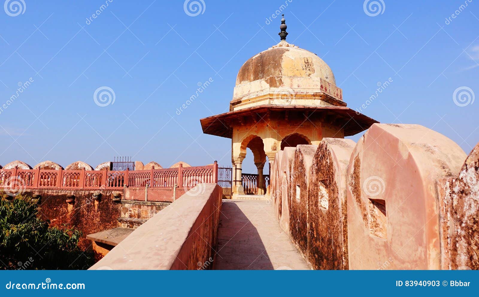 Ancient castle in India stock image. Image of town, morning - 83940903