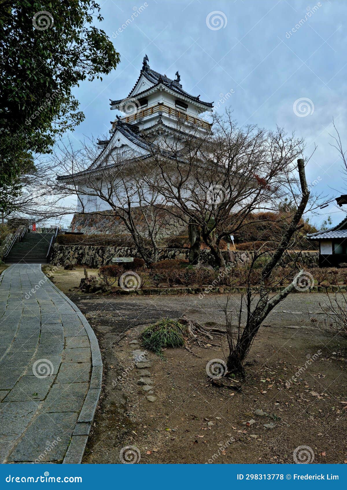 Kitsuki, Kyushu, Japan. Traditional Japanese Castle Architecture ...