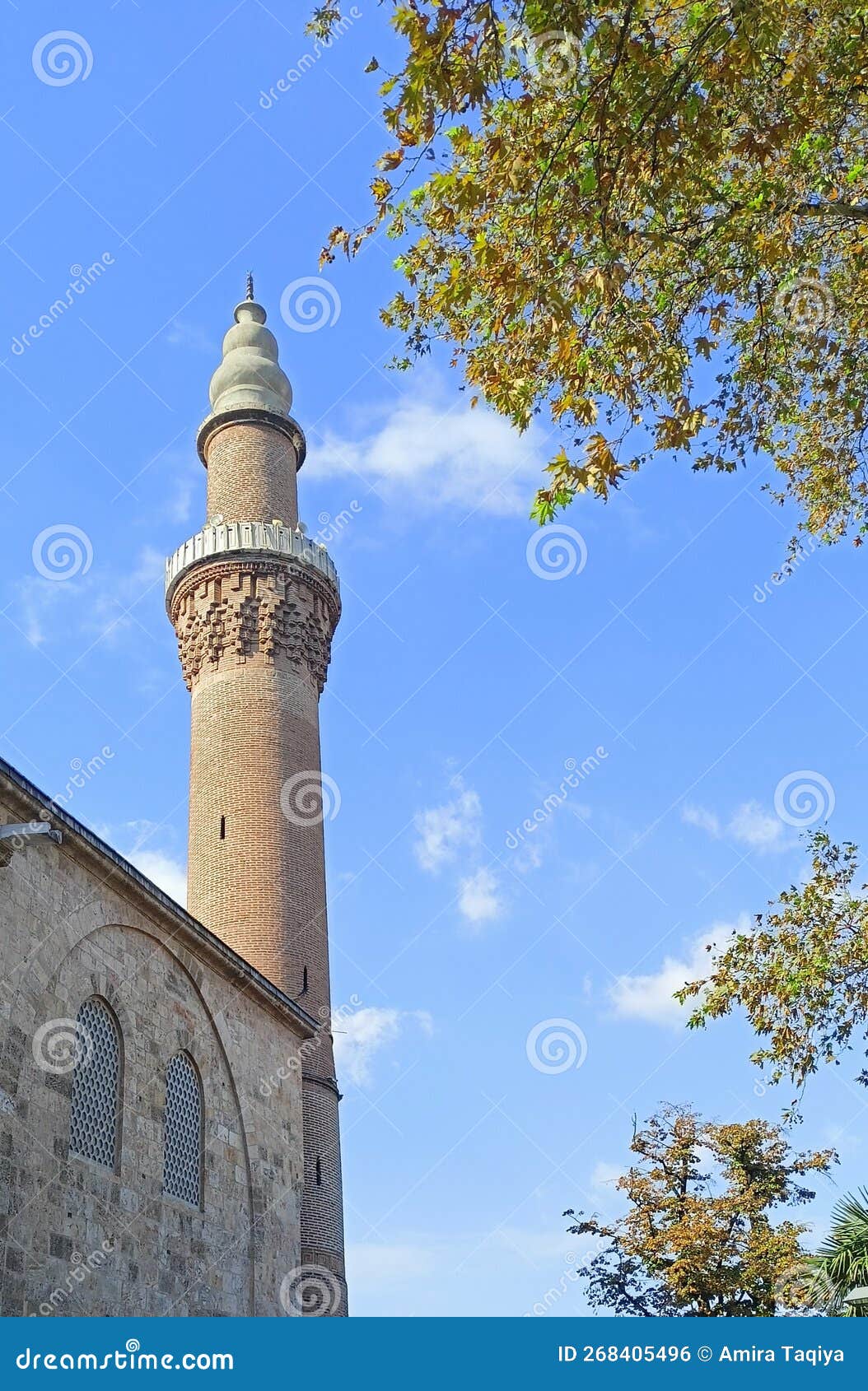 Ancient Castle Mosque Tower Stock Photo - Image of architecture, chapel ...