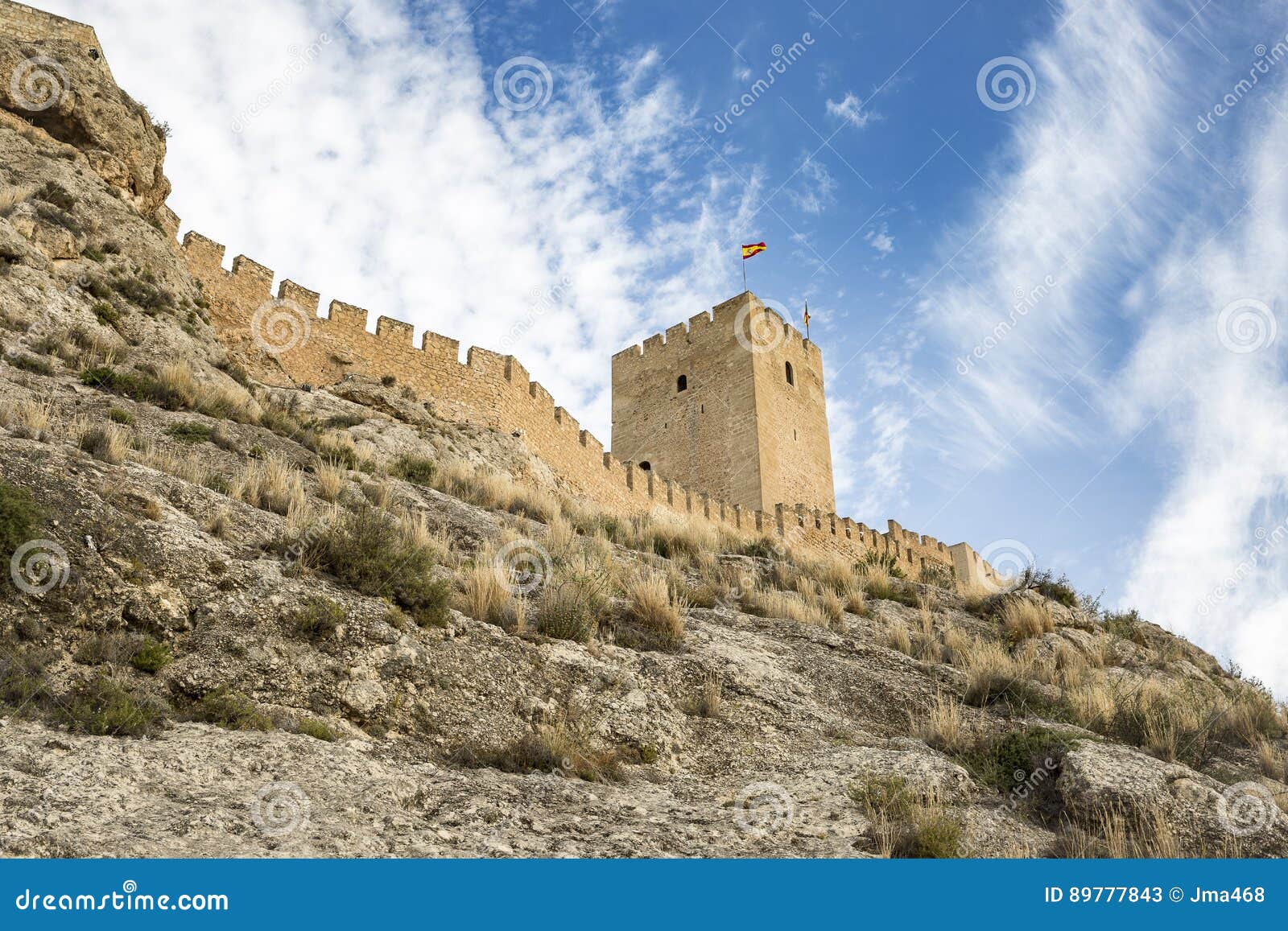 Ancient Castle Sax Alicante Spain Stock Photos - Free & Royalty-Free ...