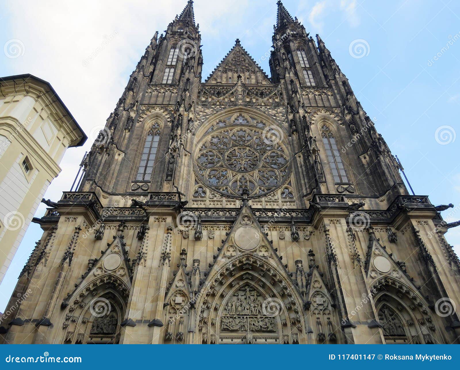 Ancient castles in Prague stock image. Image of architecture - 117401147