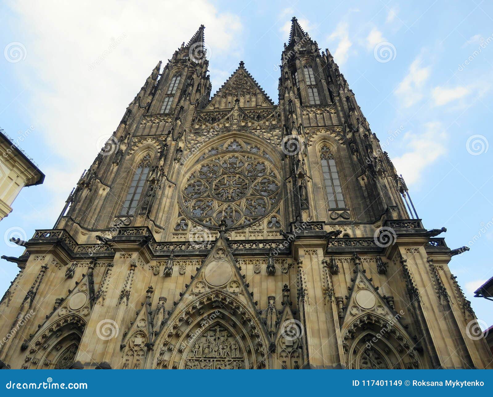 Ancient castles in Prague stock image. Image of national - 117401149