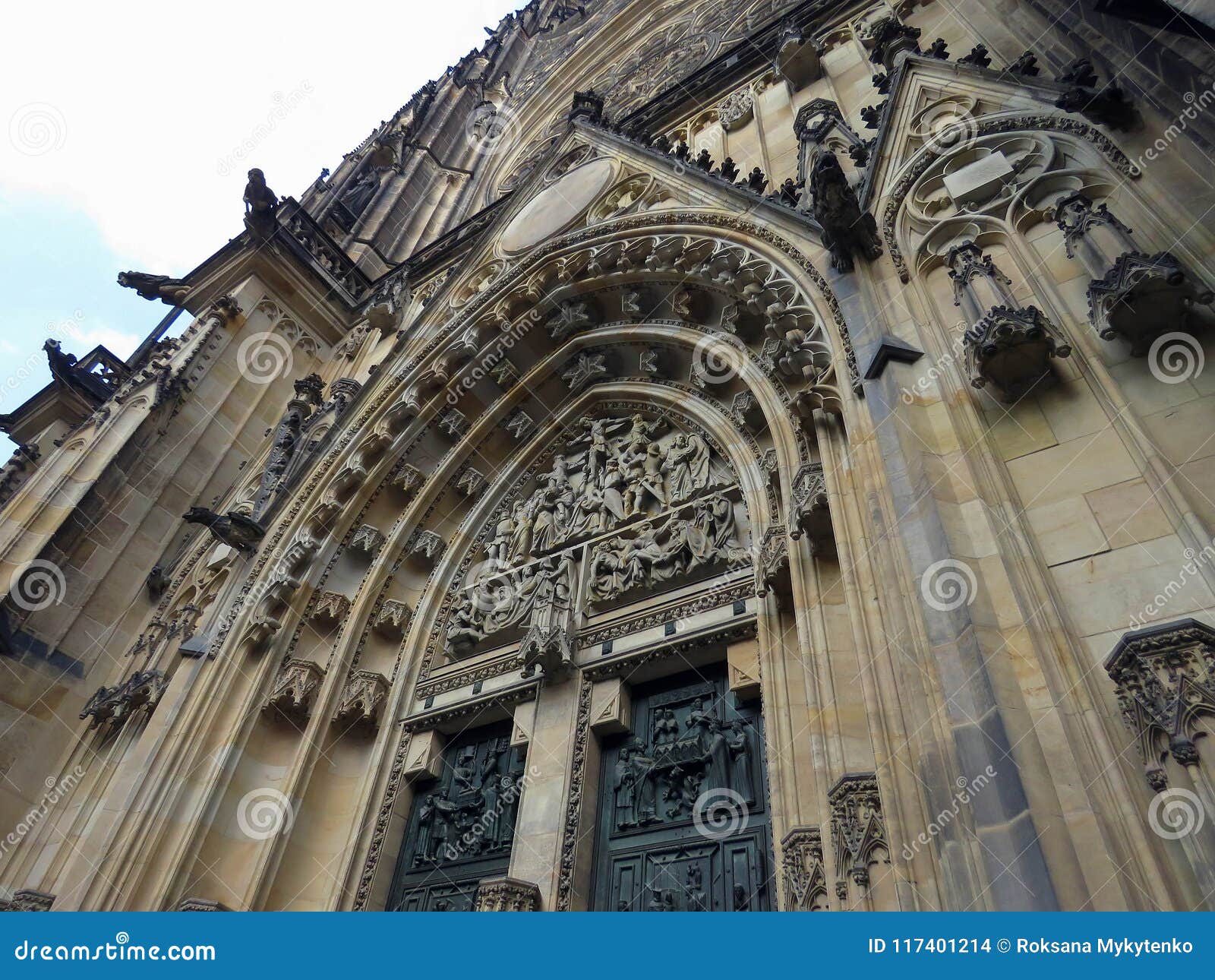 Ancient castles in Prague stock photo. Image of ancient - 117401214