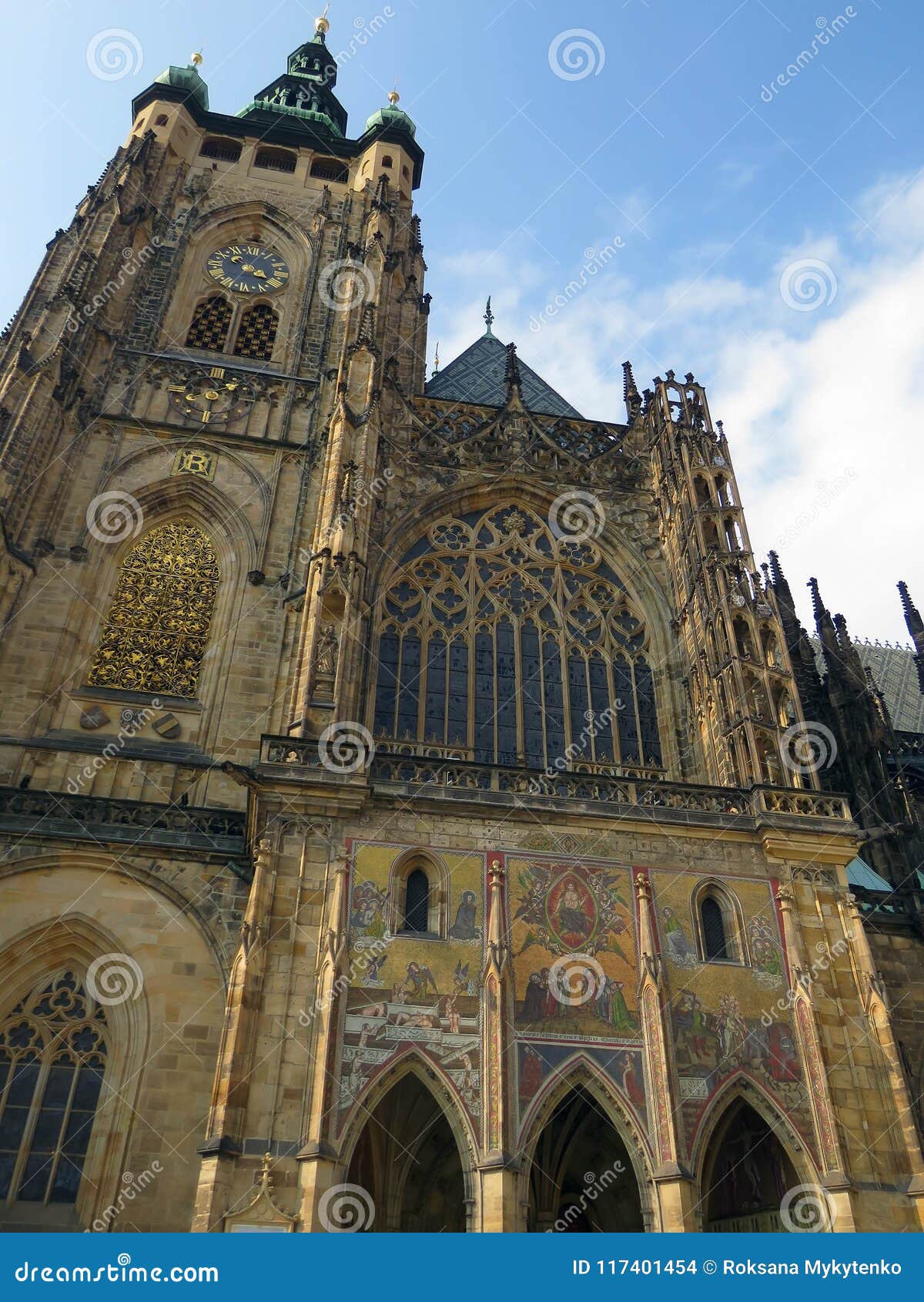 Ancient castles in Prague stock photo. Image of praha - 117401454