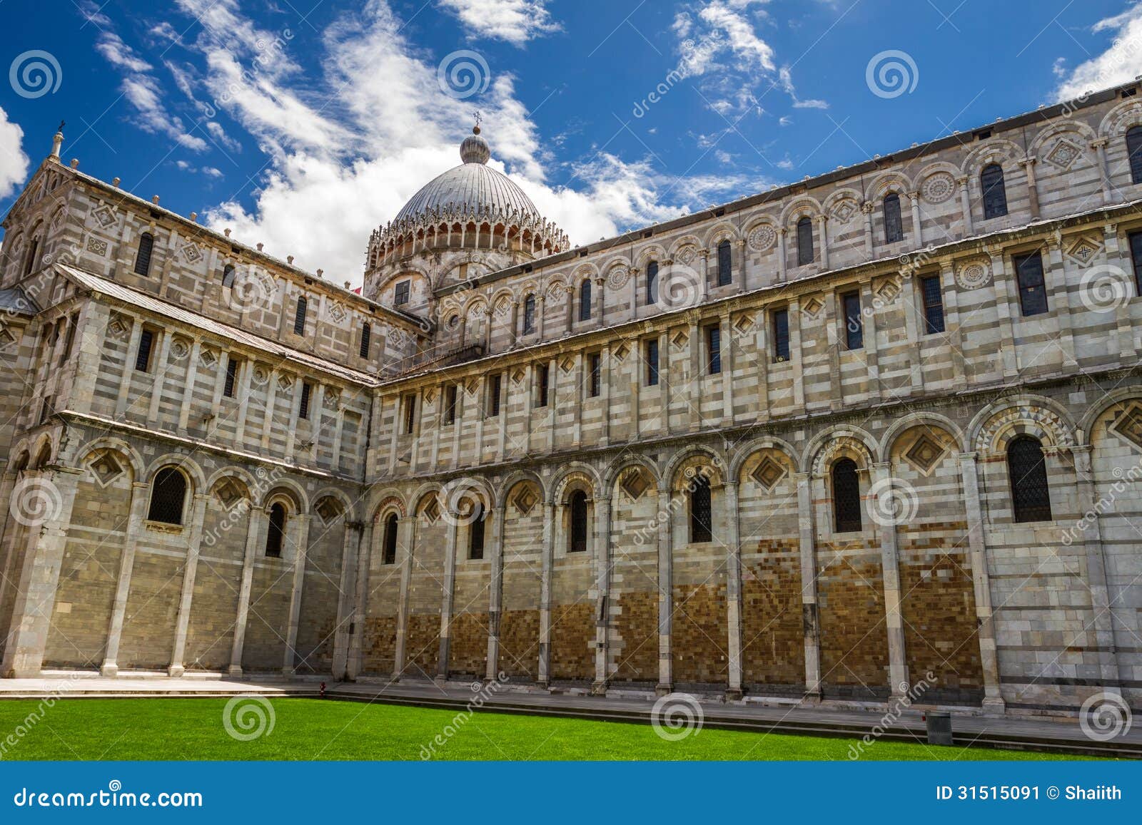 Ancient cathedral in Pisa stock image. Image of ancient - 31515091
