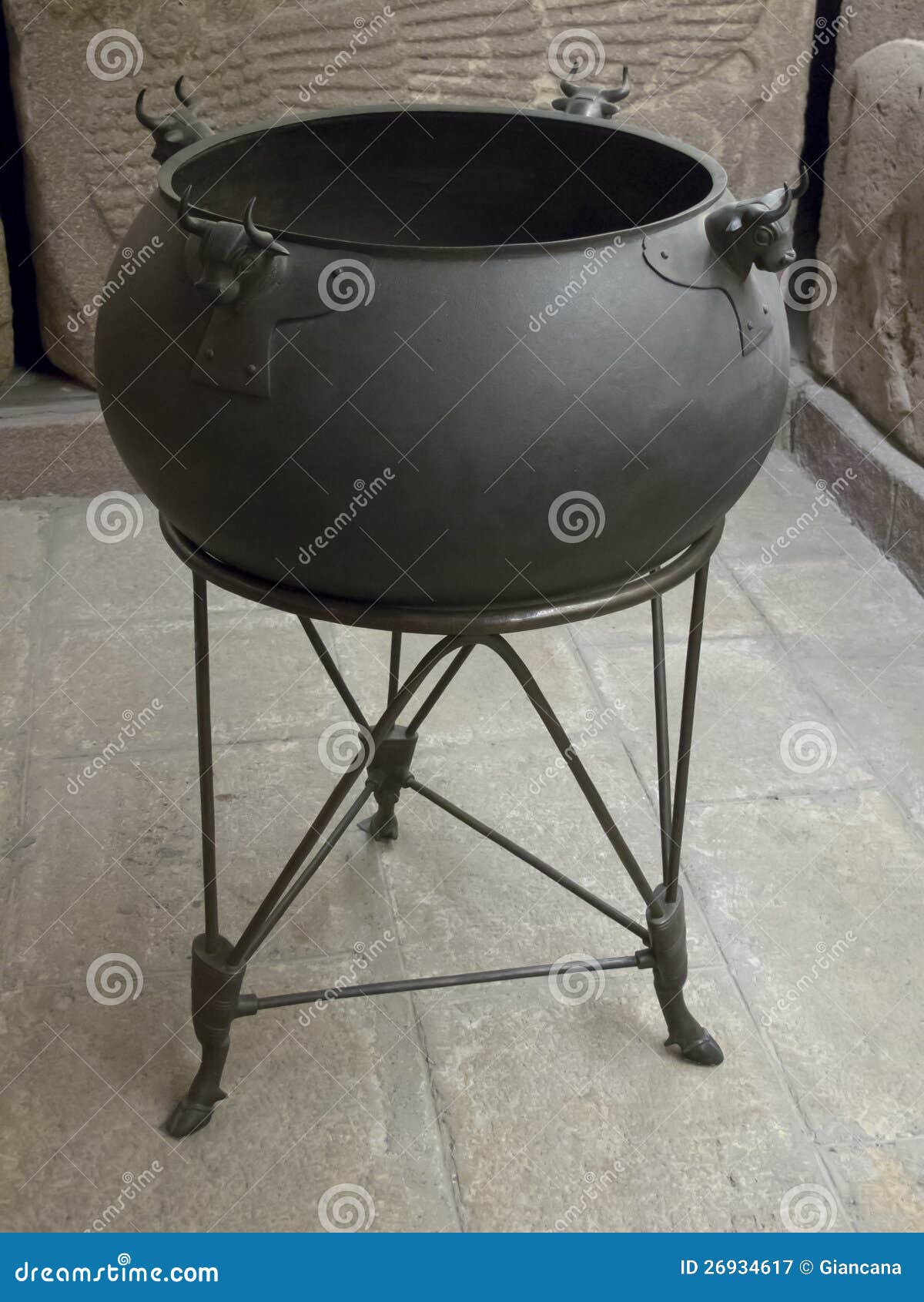 Ancient Cauldron stock image. Image of turkey, ankara - 26934617