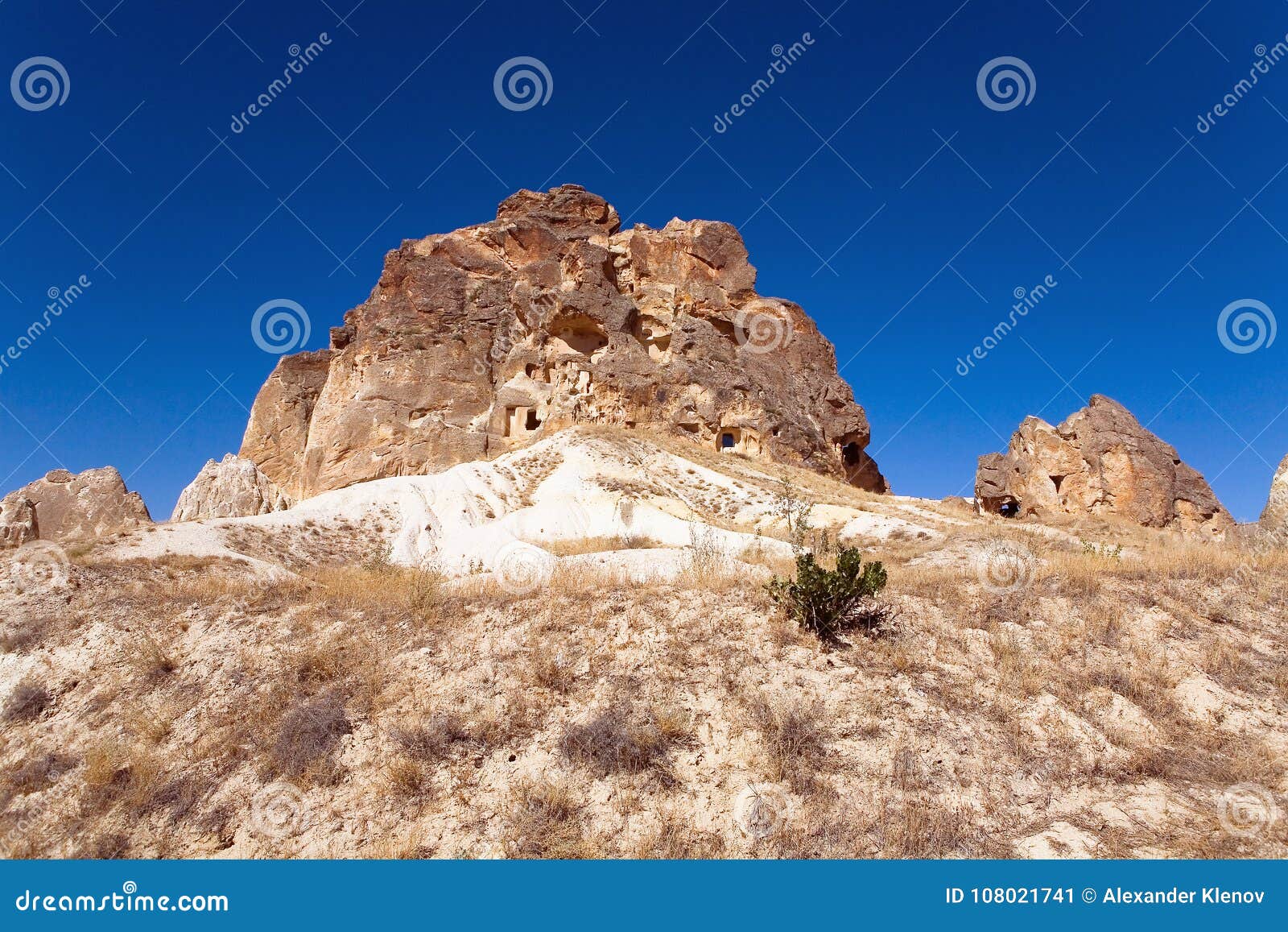 Ancient Cave City in the Mountain. Stock Image - Image of nature, stone ...