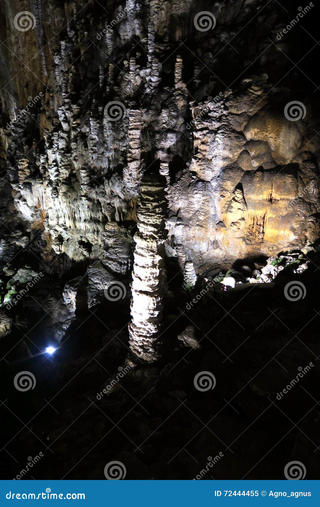 Ancient cave stock image. Image of stalactite, cave, minerals - 72444455