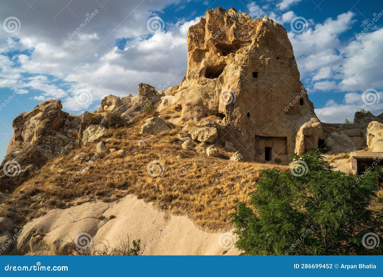 Ancient Cave Houses Cappadocia, Turkey Stock Photo - Image of tour ...