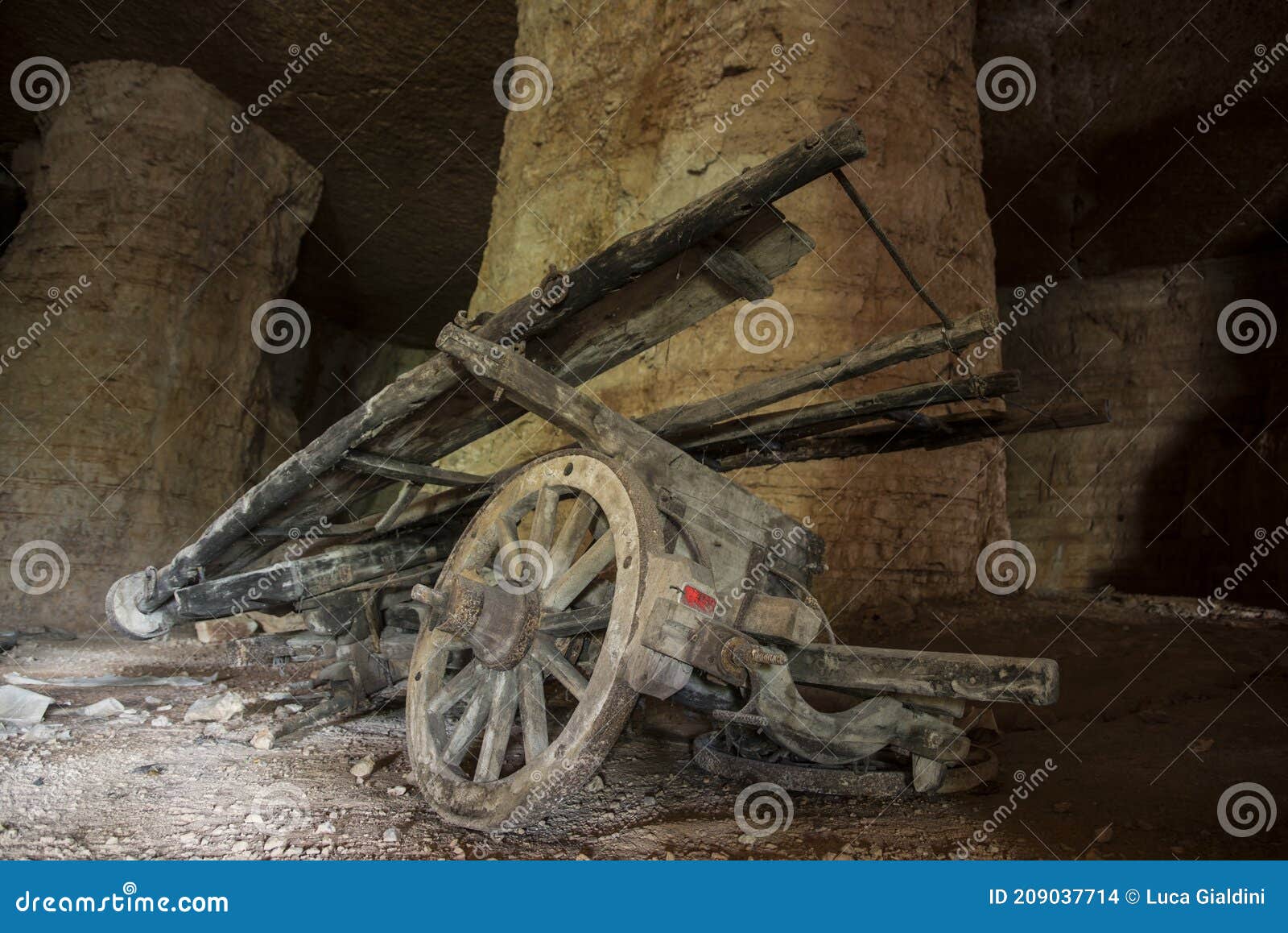 An Ancient Cave in the Mountain Stock Photo - Image of nature, cavern ...