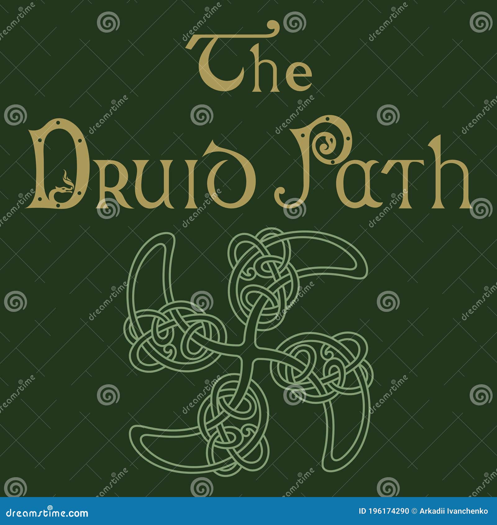 Ancient Celtic Design. Celtic Scandinavian Style Sun Cross Stock Vector ...