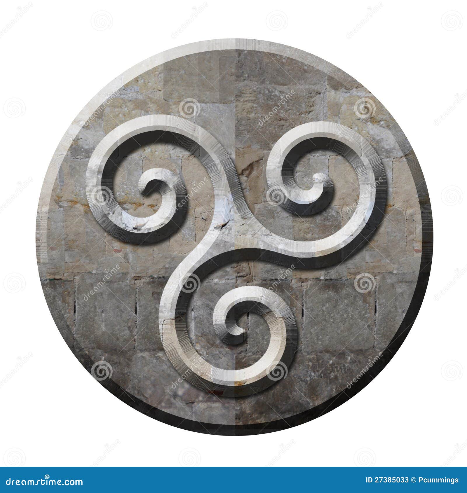Celtic Triskele Symbol