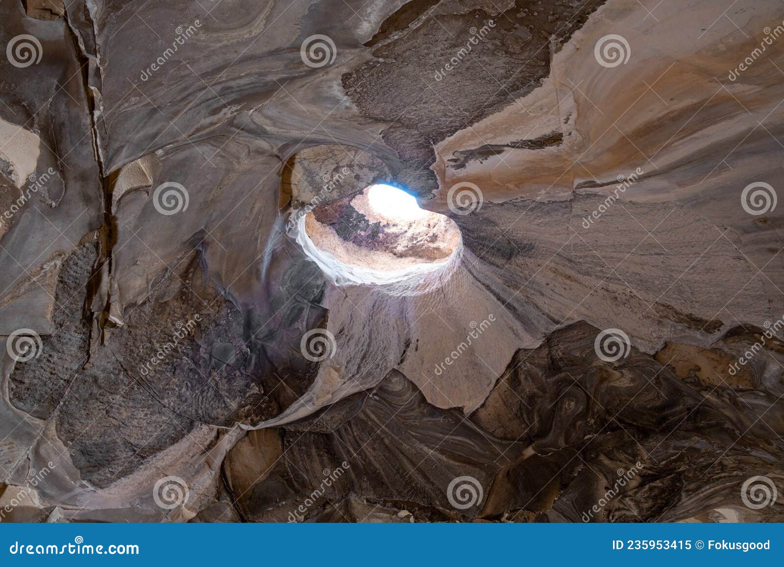 Ancient chalk caves stock image. Image of inside, ancient - 235953415
