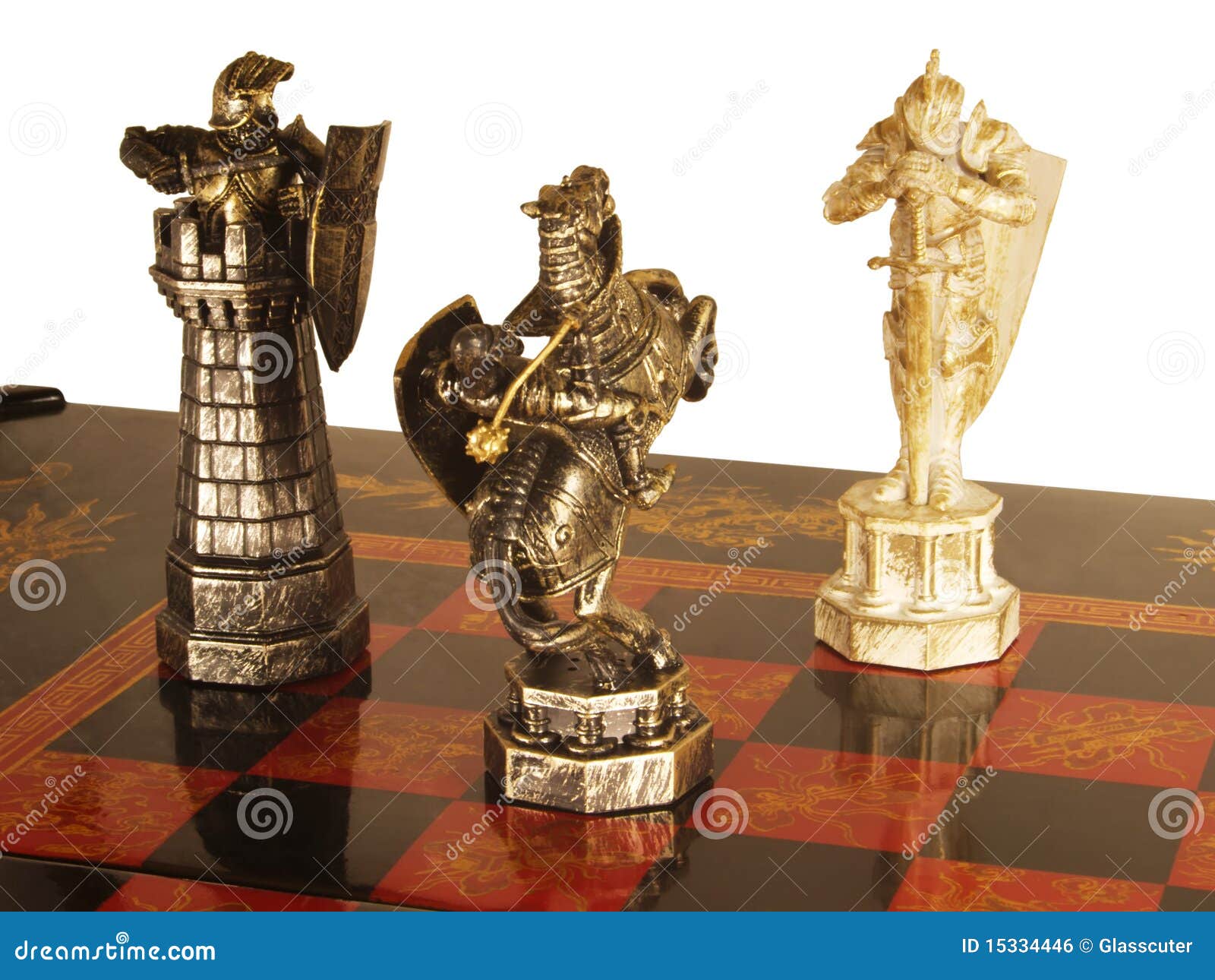 Ancient chess. stock photo. Image of piece, leisure, hobbies - 15334446