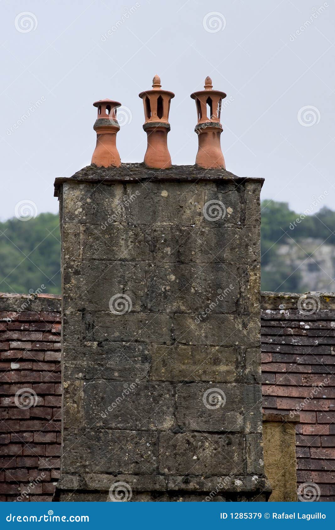 Ancient chimney stock image. Image of ancient, architecture - 1285379